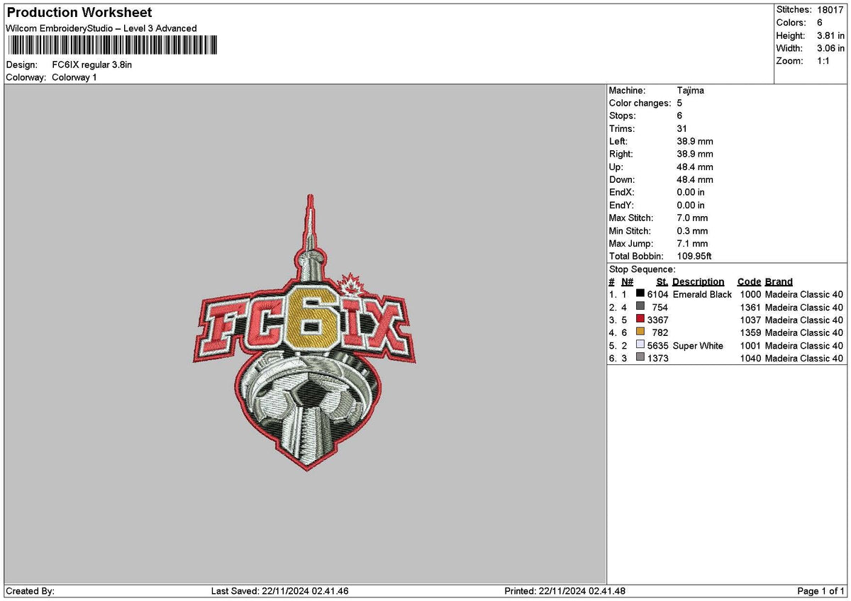 Fc6 Regular Puff Embroidery 2 Types – embroiderystores