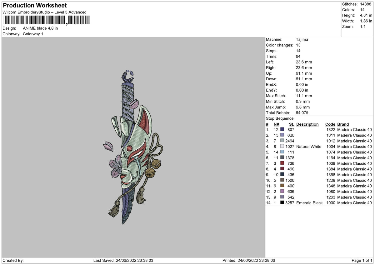 Anime Blade – embroiderystores