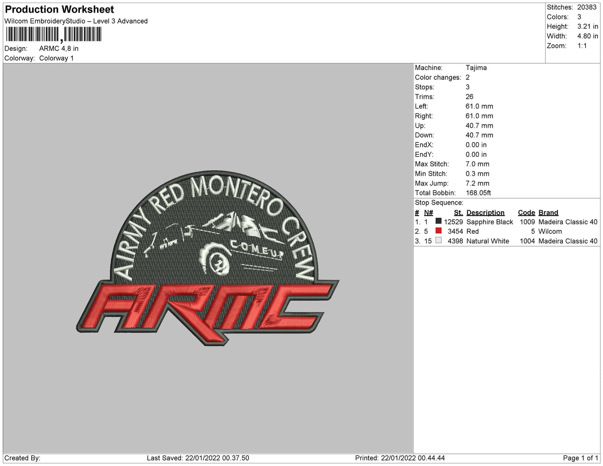ARMC Embroidery – embroiderystores