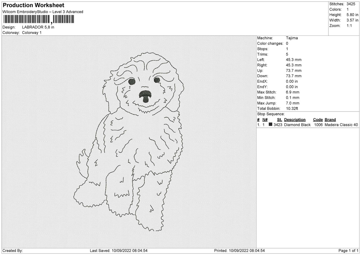 LABRADOR Embroidery – embroiderystores