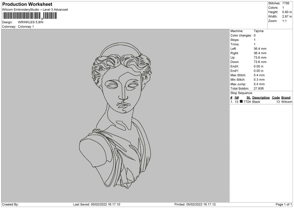 Wrinkles Embroidery – embroiderystores