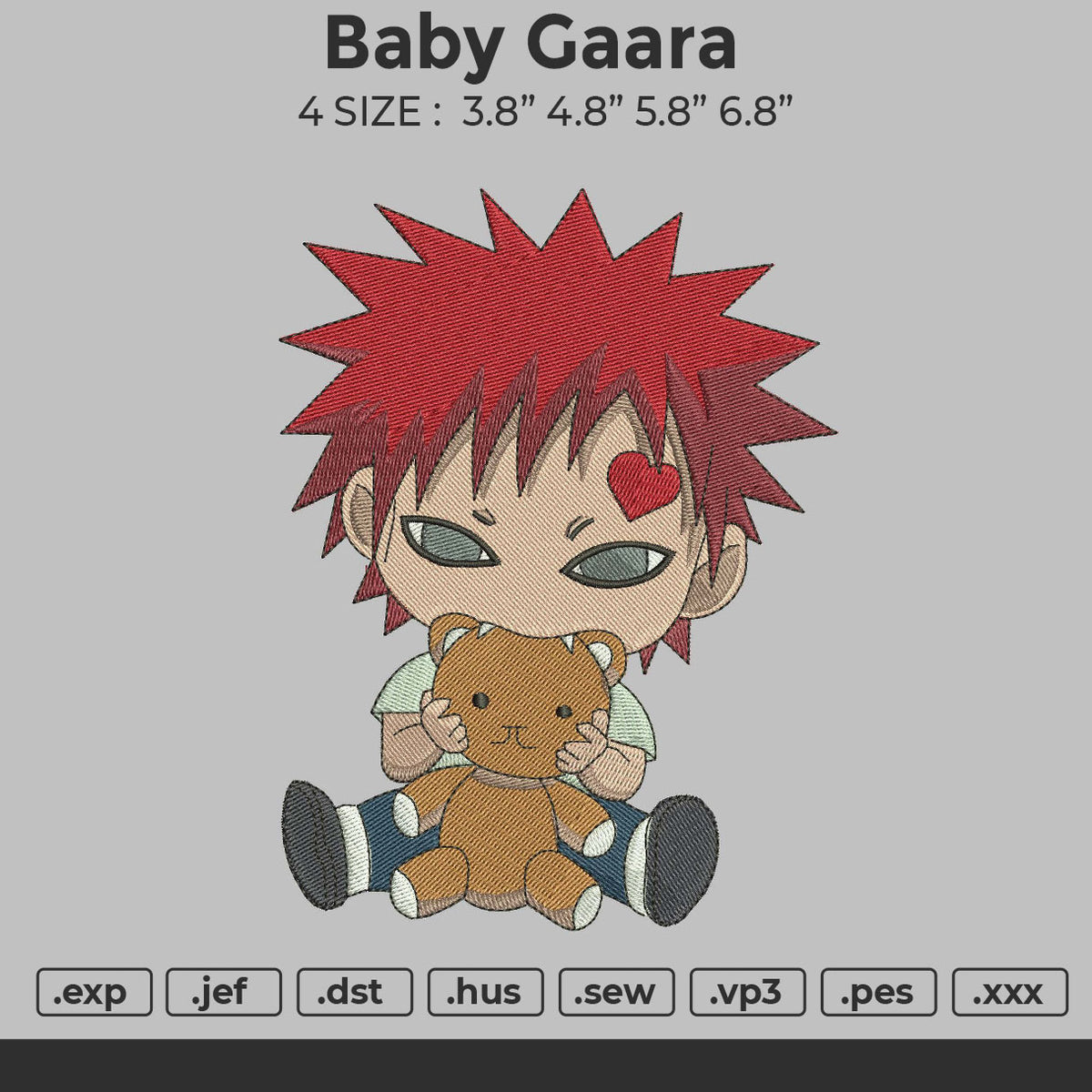 Gaara As A Baby