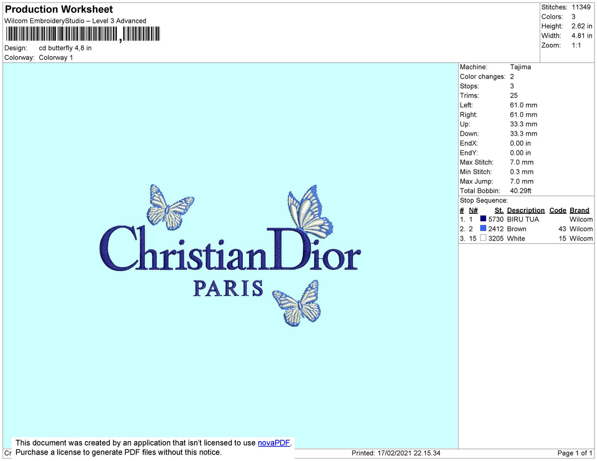 Cd Butterfly – embroiderystores