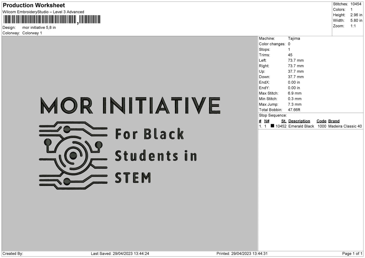 mor initiative thick Embroidery – embroiderystores